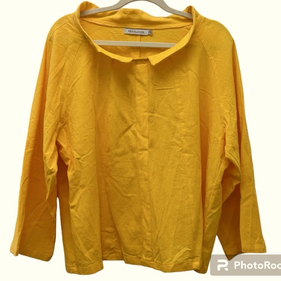 MISSLOOK | Tops | Miss Look Peter Pan Style Collar Top | Poshmark